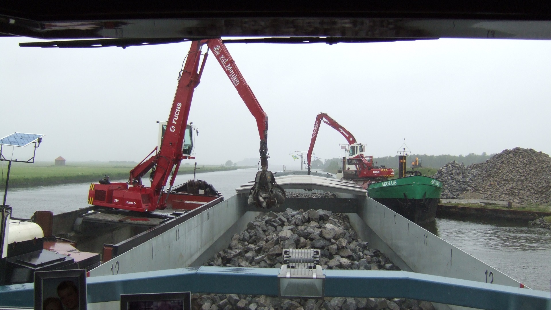 Construction raw-material shipping - PTC Groep