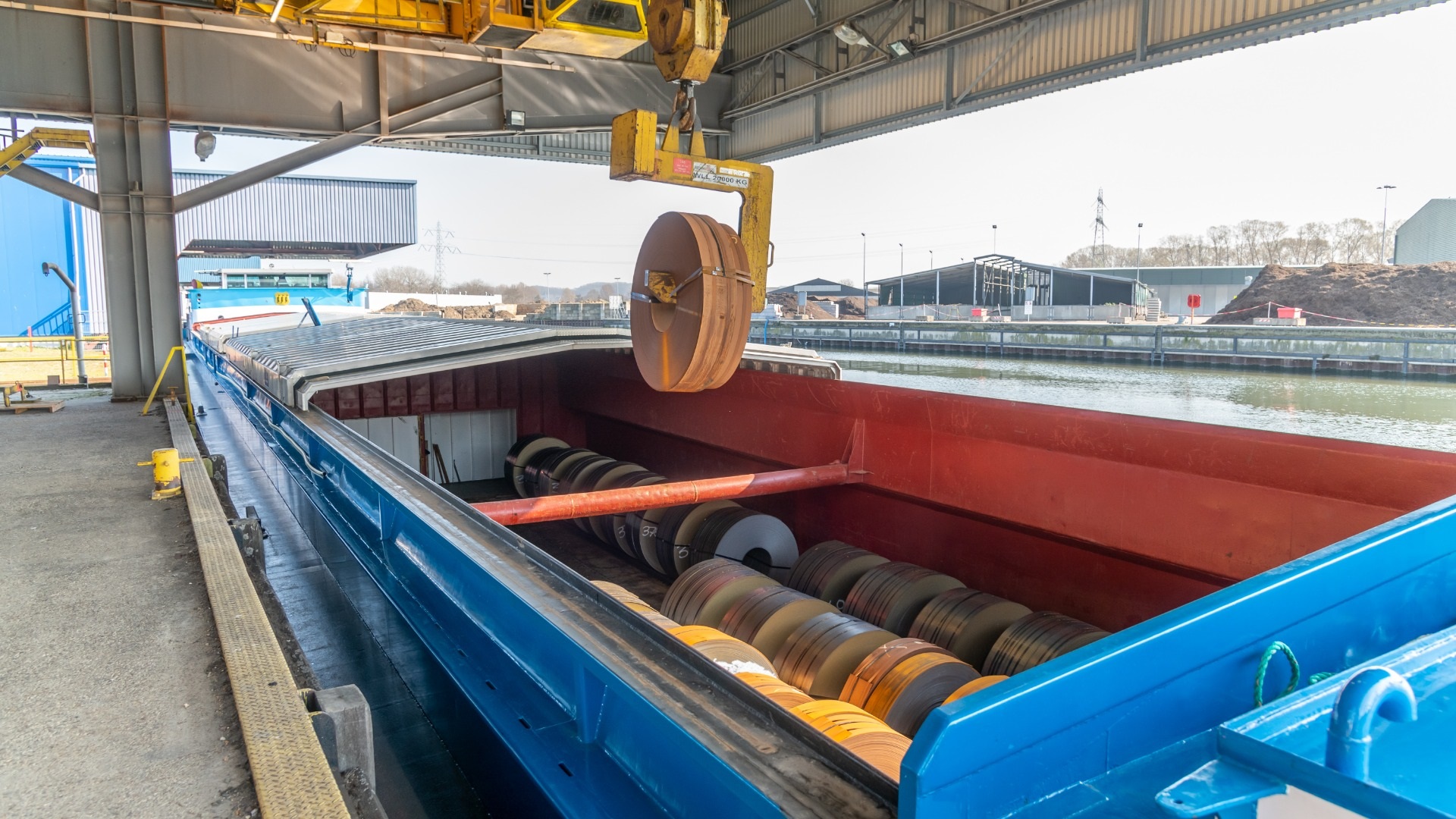 Steel shipping - PTC Groep